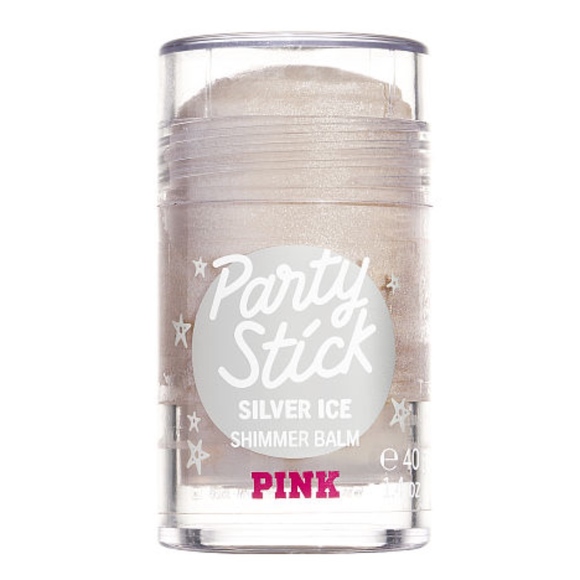 PINK Victoria's Secret | Accessories | Pink Silver Ice Party Shimmer ...